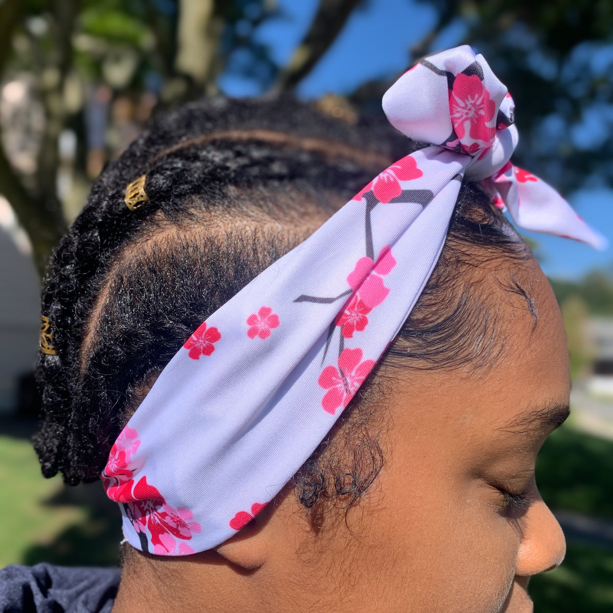 Cherry Blossom Print | Designer Headband – KBandz